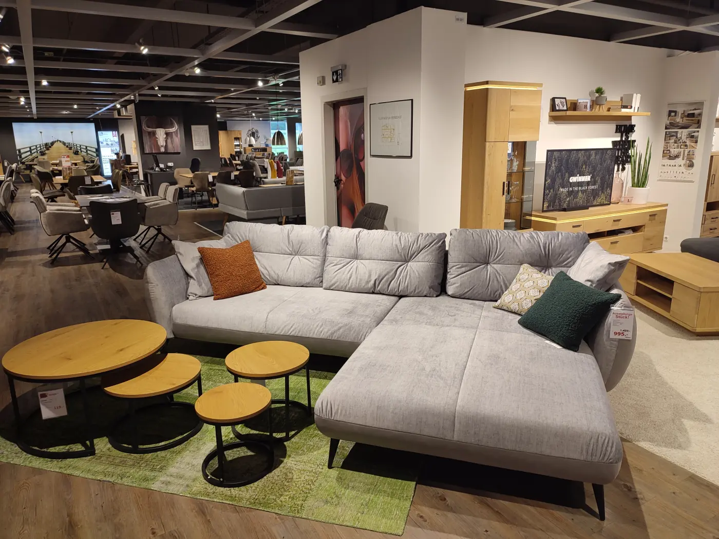 JOB Wohnlandschaft Toskana hellgrau | 69994..